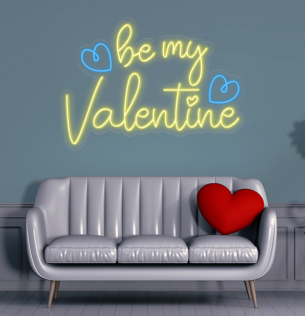 Buy Be My Valentine Neon Sign | NeonChamp