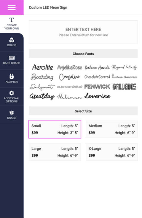 Custom Neon Signs - LED Neon Light Signs | NeonChamp